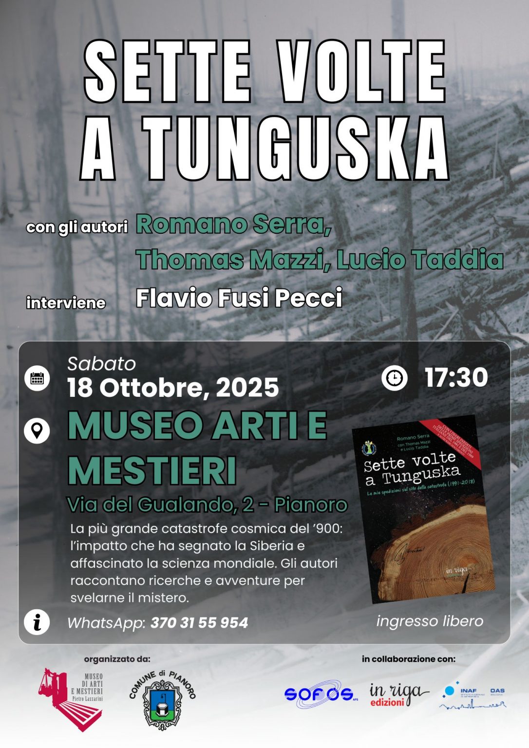 Sette volte a Tunguska – INAF OAS Bologna